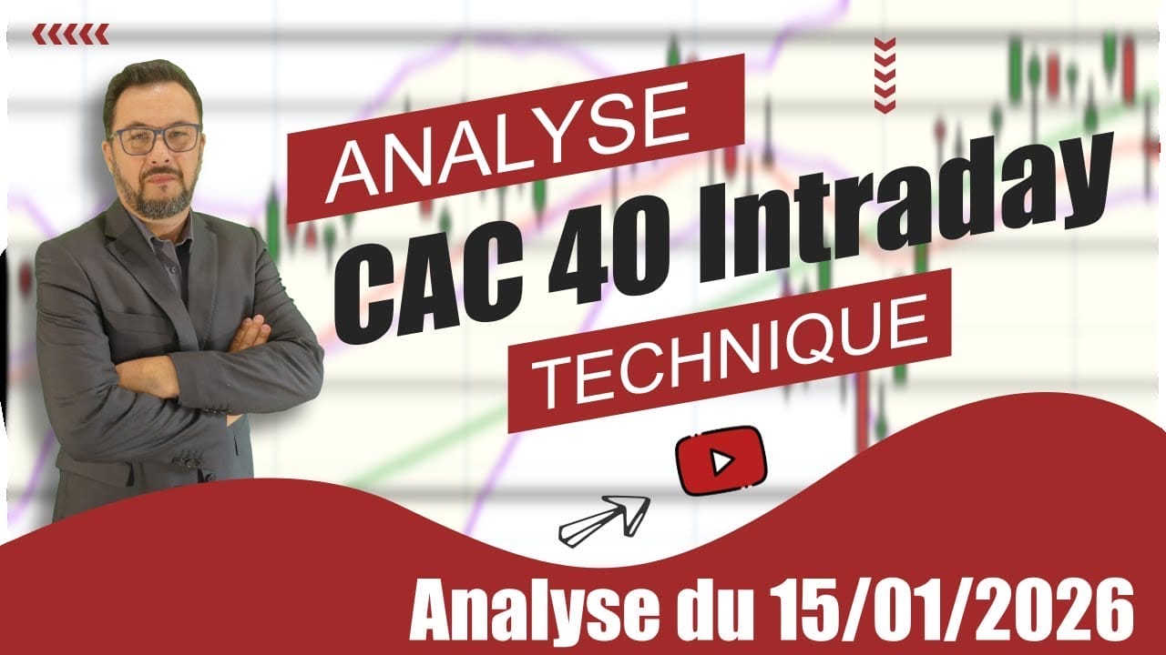 CAC 40 - Analyse Technique Intraday du 15-01-2026